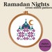 Ramadan Nights Cross Stitch Pattern | Tatreez Pattern | Hint of Tatreez ...