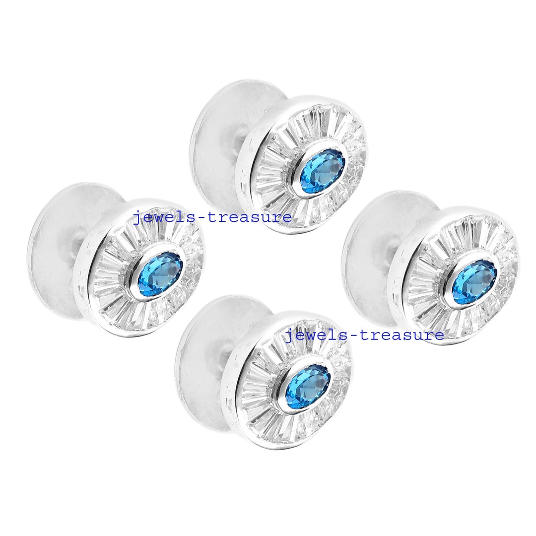 Tuxedo Buttons, Blue Topaz Tuxedo, Art Deco Tuxedo, Topaz Men's Tuxedo ...