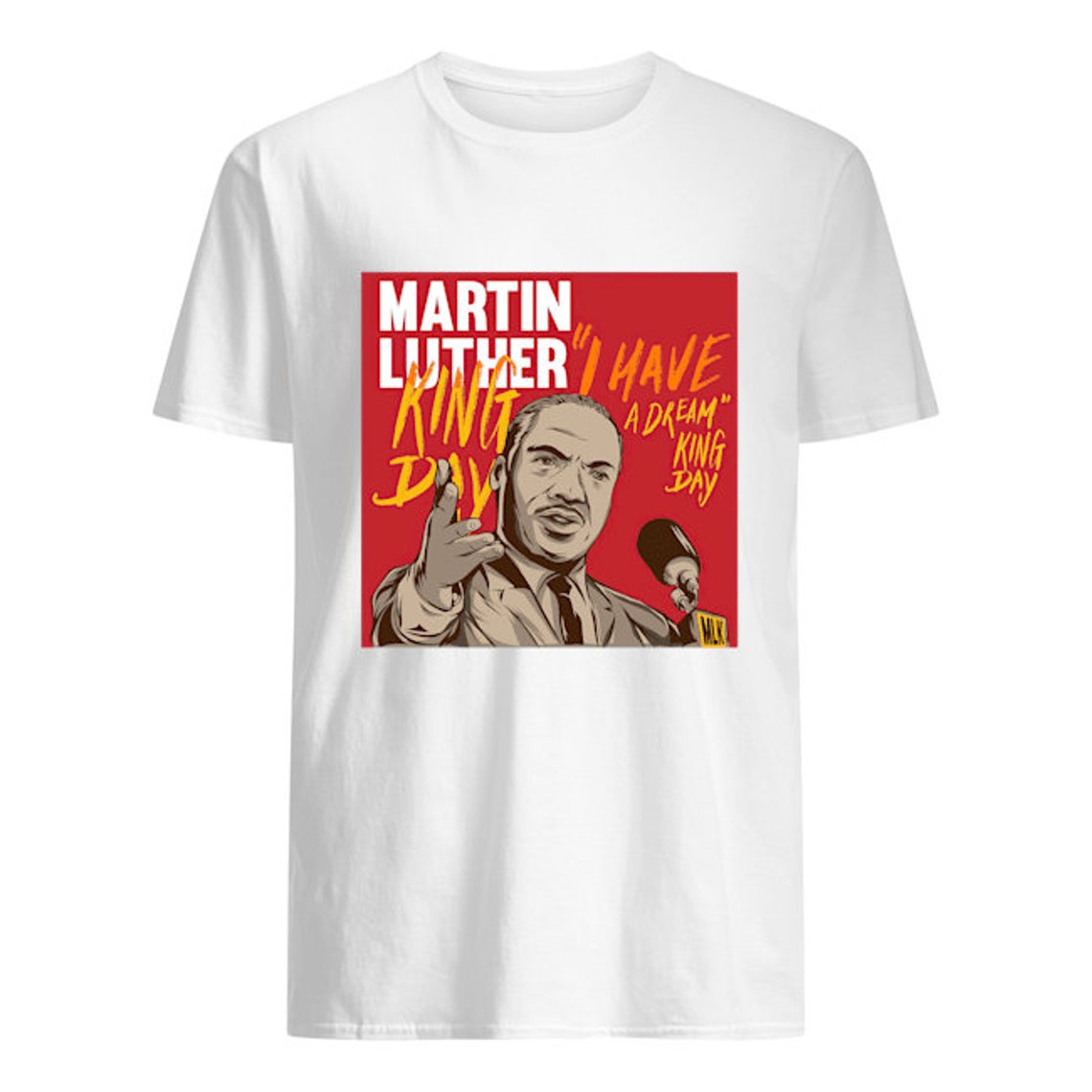 Martin Luther King Jr. T-shirt MLK Sweatshirt MLK Tee Black - Etsy