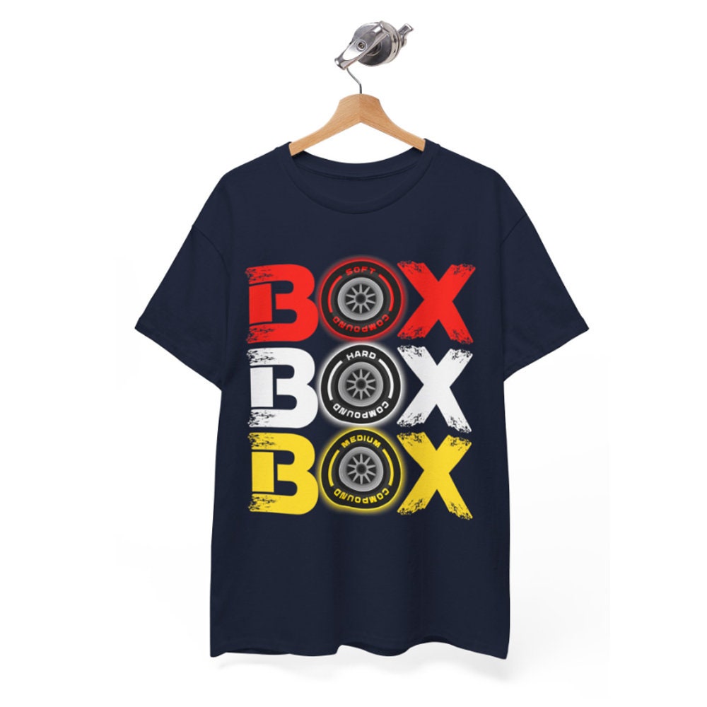 Formula 1 'box' Graphic T-shirt, Racing Fan Gift - Etsy