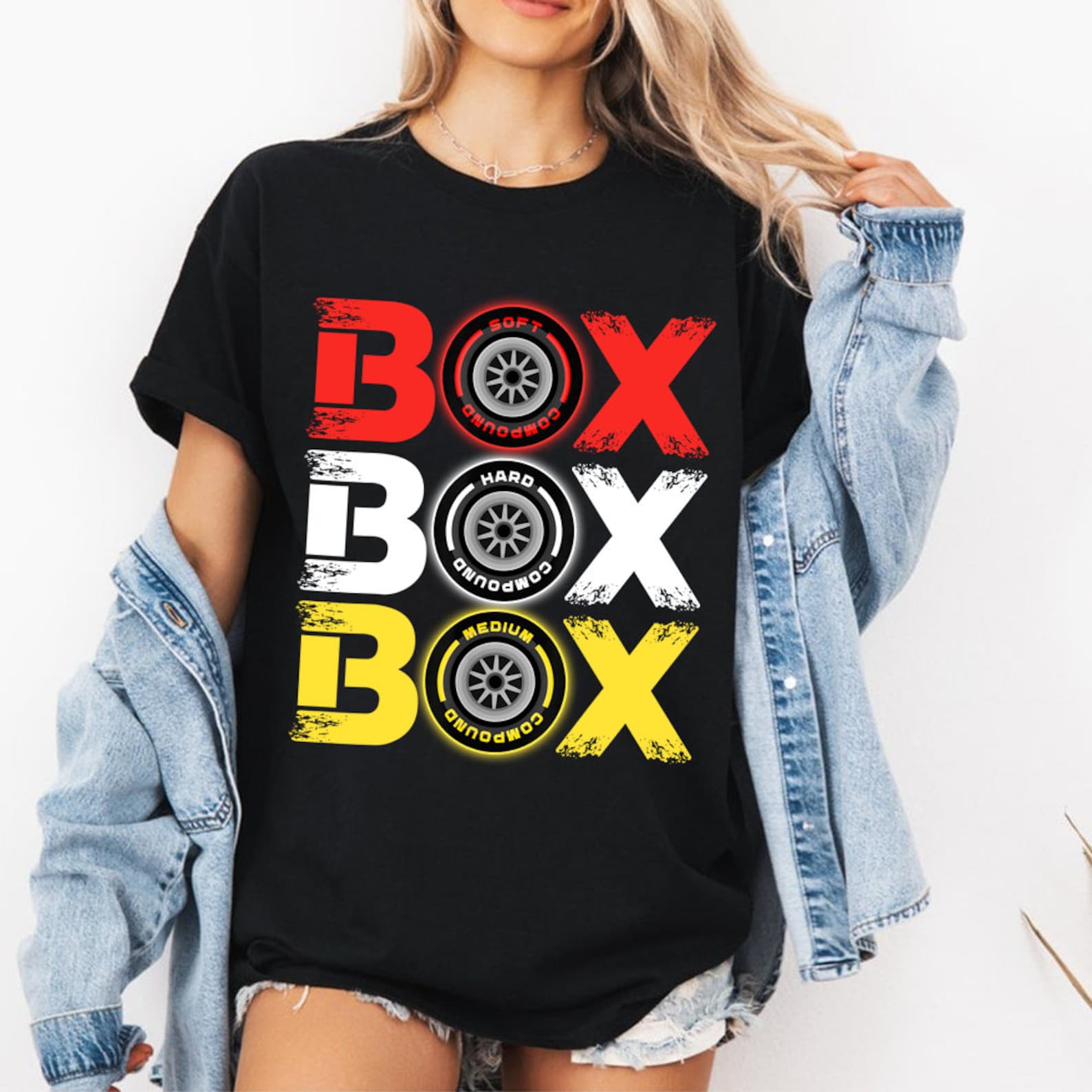 Formula 1 'box' Graphic T-shirt, Racing Fan Gift - Etsy