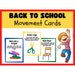 Back to School Printable Game Preschool Activity Kindergarten Activity ...