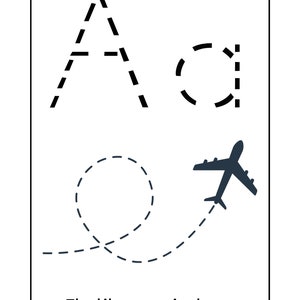 Alphabet Tracing and Movement Worksheets | Beginning Sounds, Letter ...