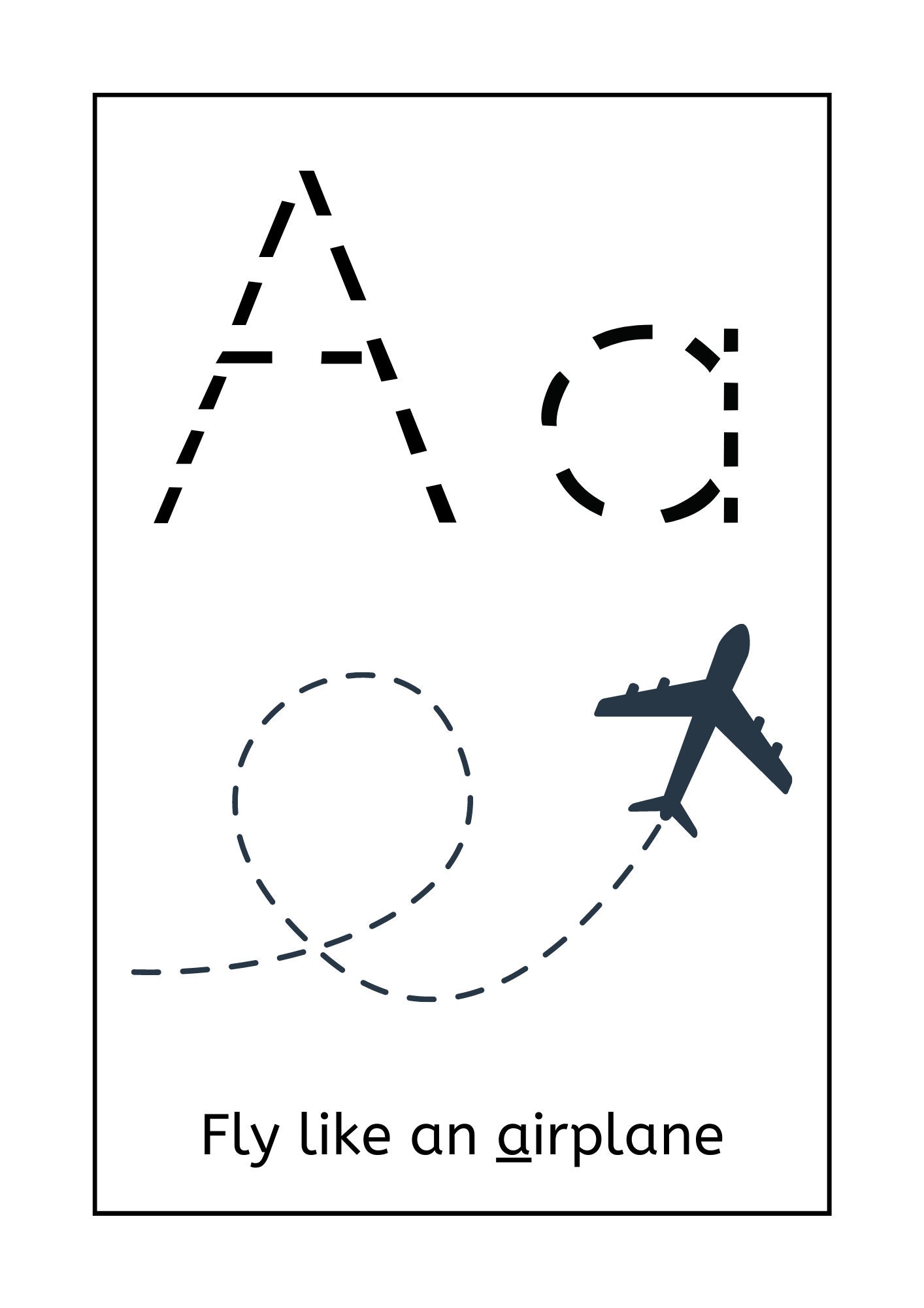 Alphabet Tracing and Movement Worksheets Beginning Sounds, Letter ...