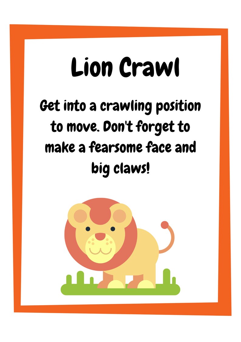 Movement Break Cards, Brain Break Cards, Movement Break Printable ...