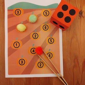 Fall Fine Motor Skills Printable, Sensory Printable, Sensory Bag, Fall ...