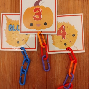 Fall Fine Motor Skills Printable, Sensory Printable, Sensory Bag, Fall ...