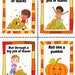 Fall Movement Cards and Brain Break Cards, Autumn Game, Fall Printable ...