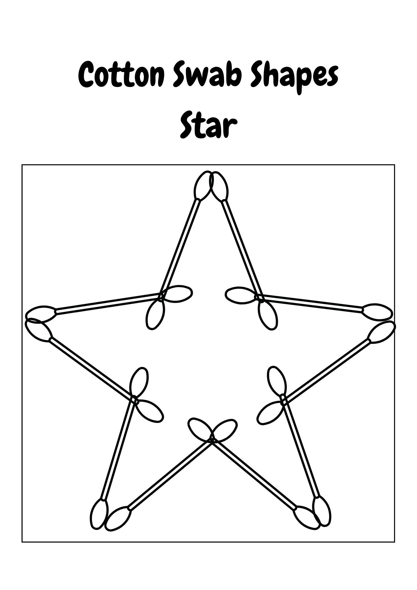 Fine Motor Activities With Q-tip for Preschool and Kindergarten Kids ...