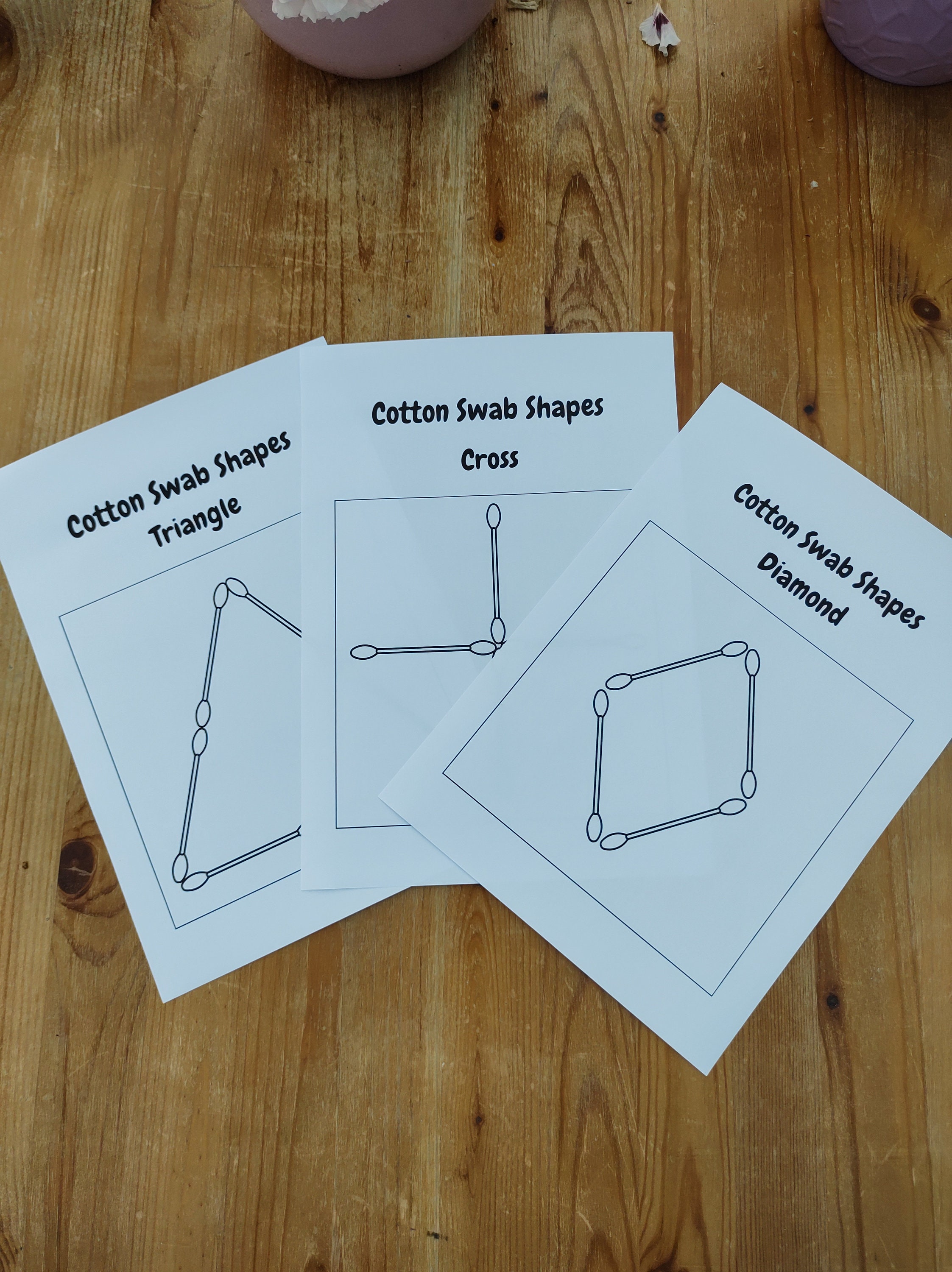 Fine Motor Activities With Q-tip for Preschool and Kindergarten Kids ...