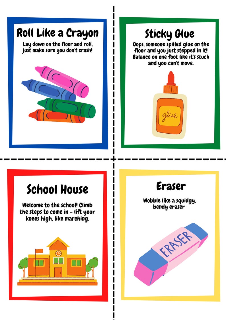 Back to School Printable Game | Preschool Activity | Kindergarten ...