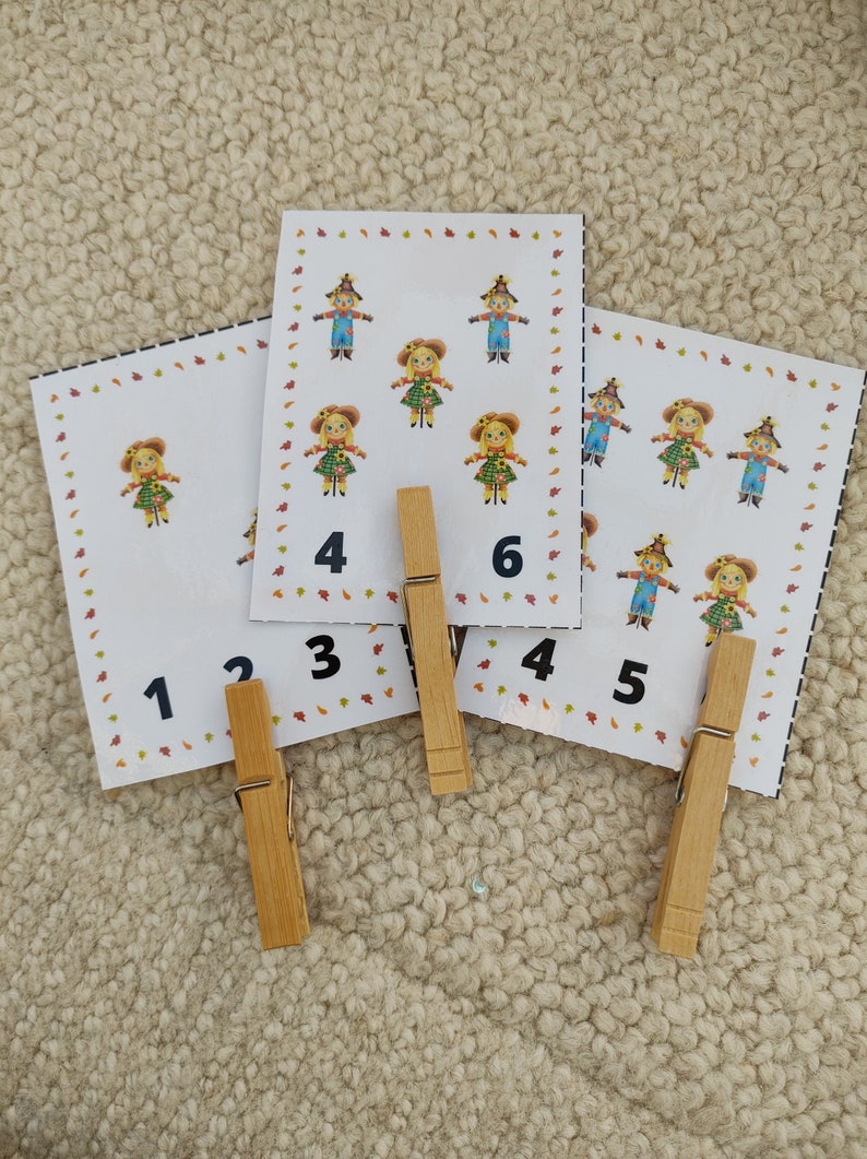 Fall Fine Motor Skills Printable, Sensory Printable, Sensory Bag, Fall ...