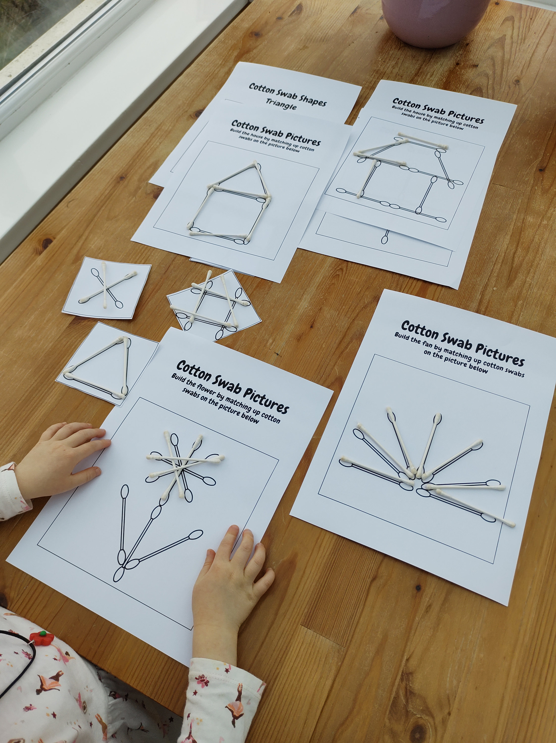 Fine Motor Activities With Q-tip for Preschool and Kindergarten Kids ...