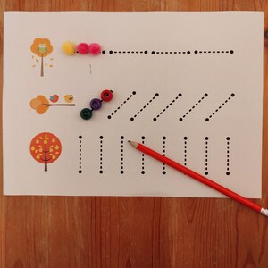 Fall Fine Motor Skills Printable, Sensory Printable, Sensory Bag, Fall ...