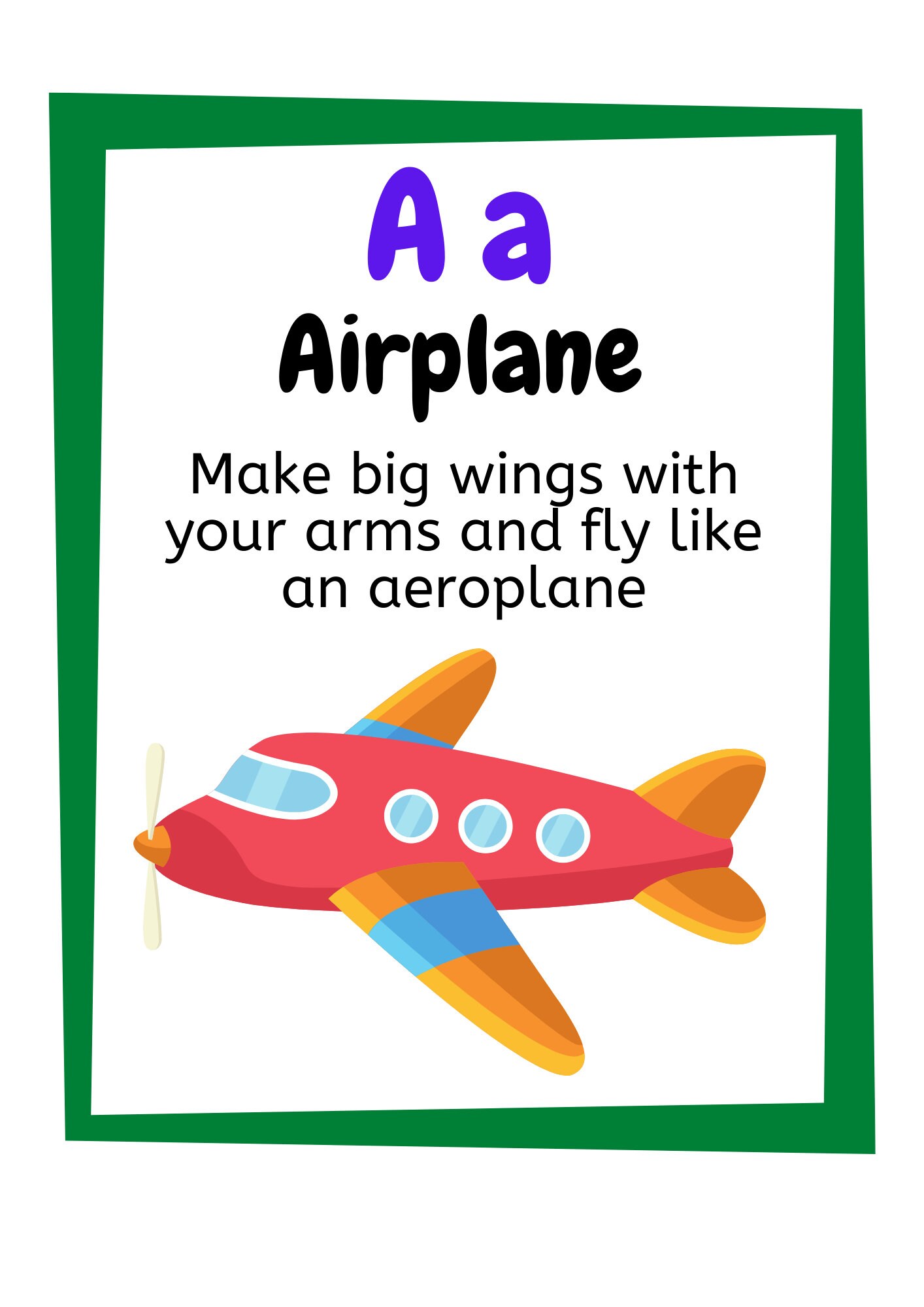 Alphabet Game, Movement Break Cards, Brain Break Cards, and Printable ...