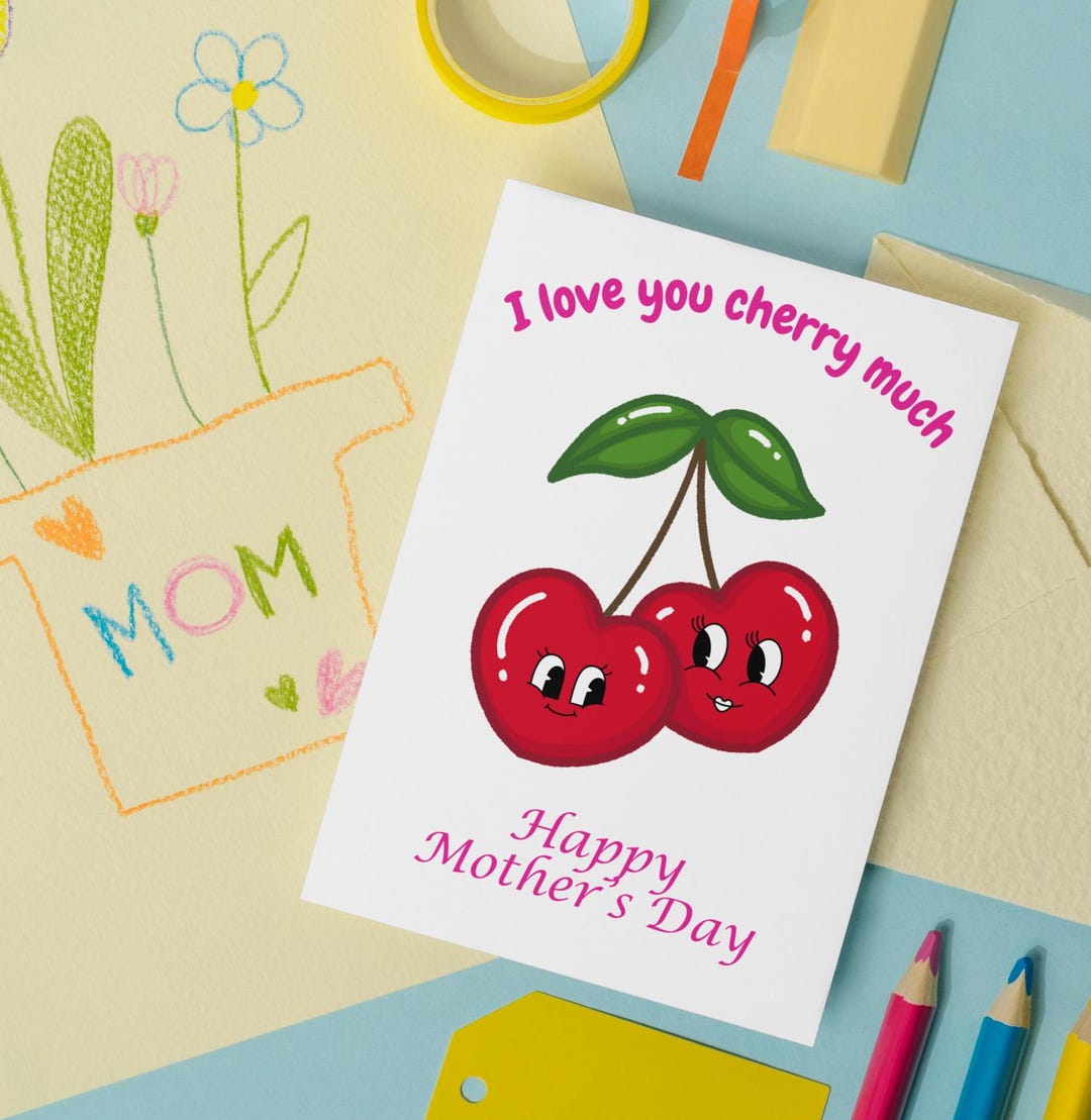 Printable Mother's Day Card Cute Mother's Day Card From Kid and Last ...