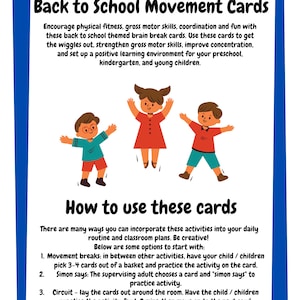Back to School Printable Game | Preschool Activity | Kindergarten ...