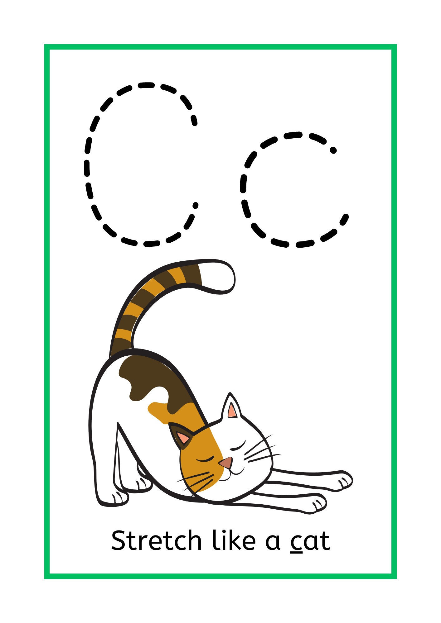 Alphabet Tracing and Movement Worksheets Beginning Sounds, Letter ...