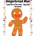 Gingerbread Man Movement Break Cards, Brain Break Cards, Movement Break ...