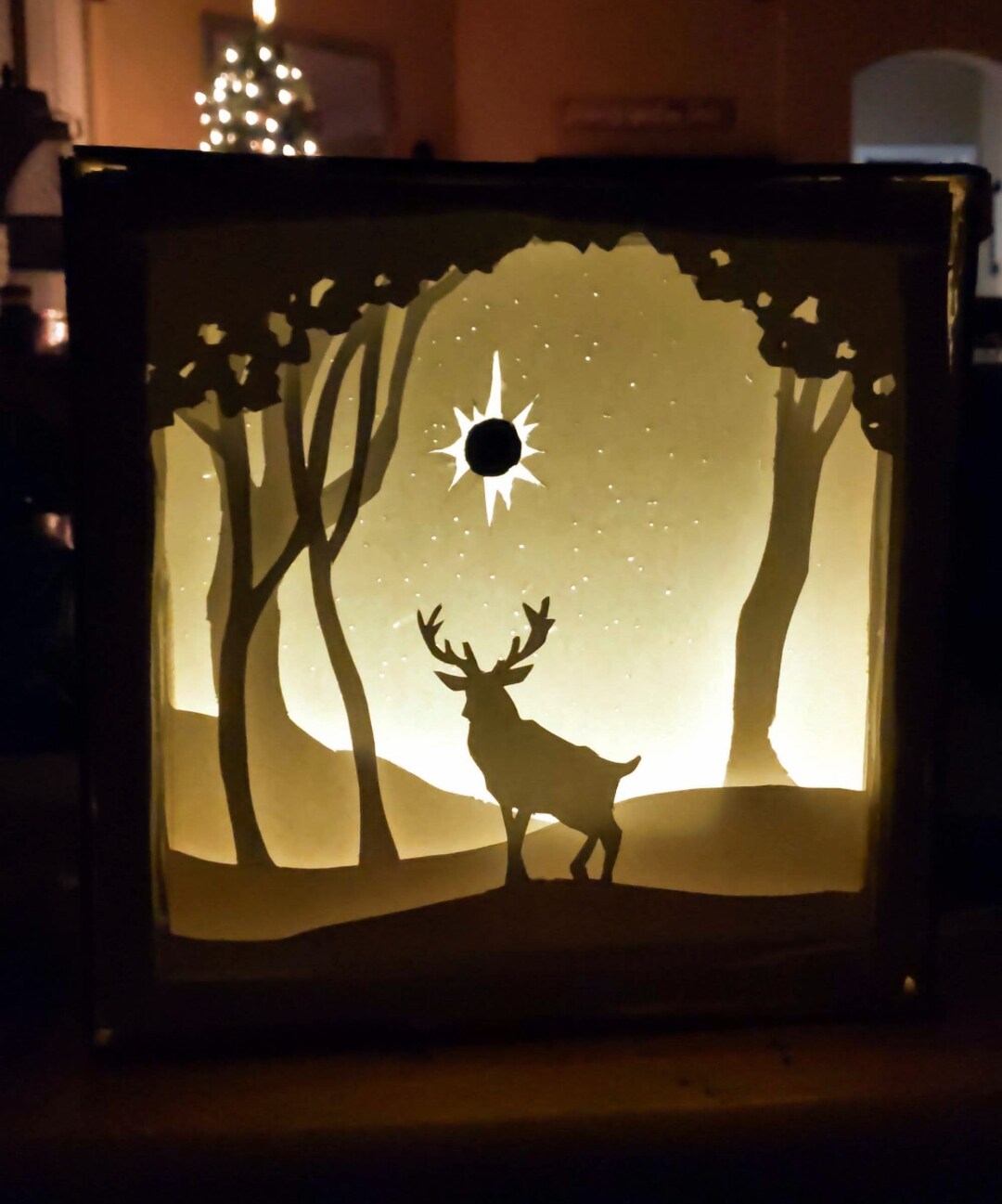 Eclipse Shadow Box - Etsy