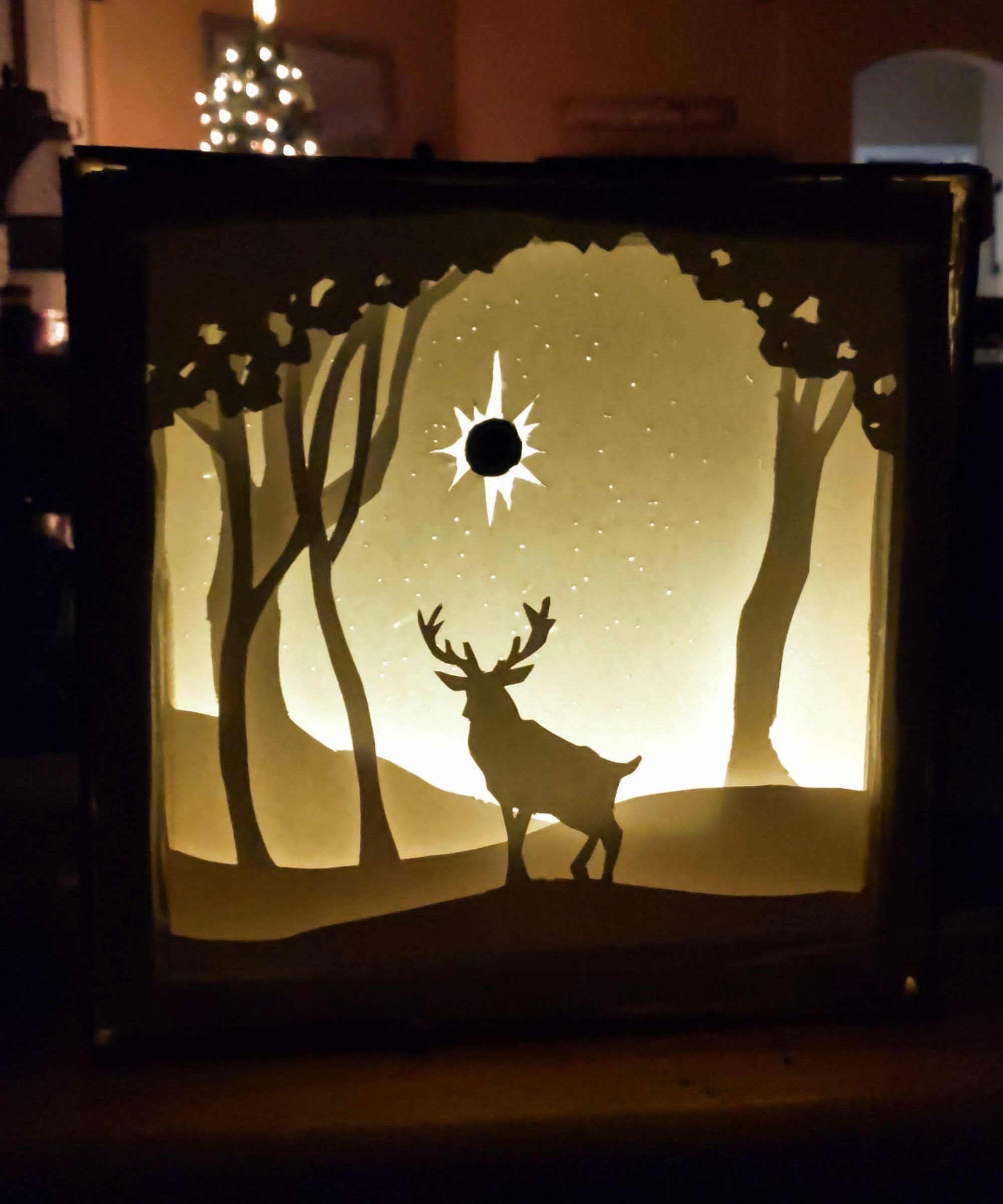 Eclipse Shadow Box - Etsy