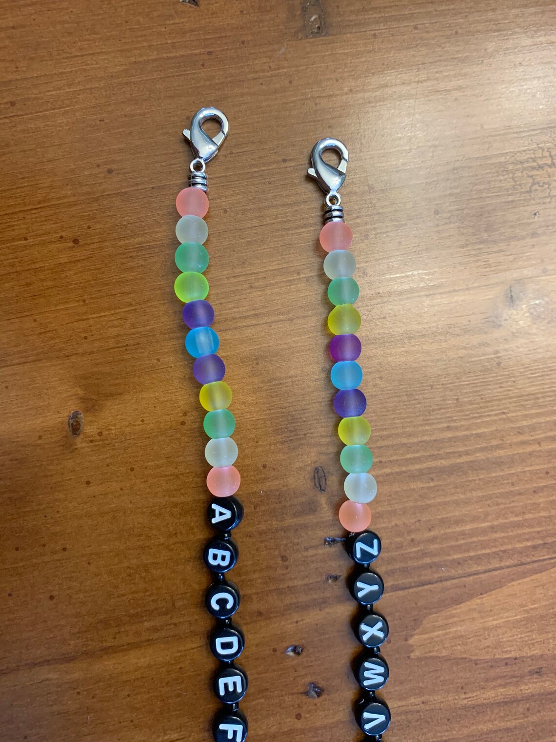 Kids Alphabet Mask Lanyard Style 2 - Etsy