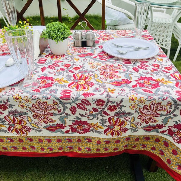 Indian Table Cloth - Etsy