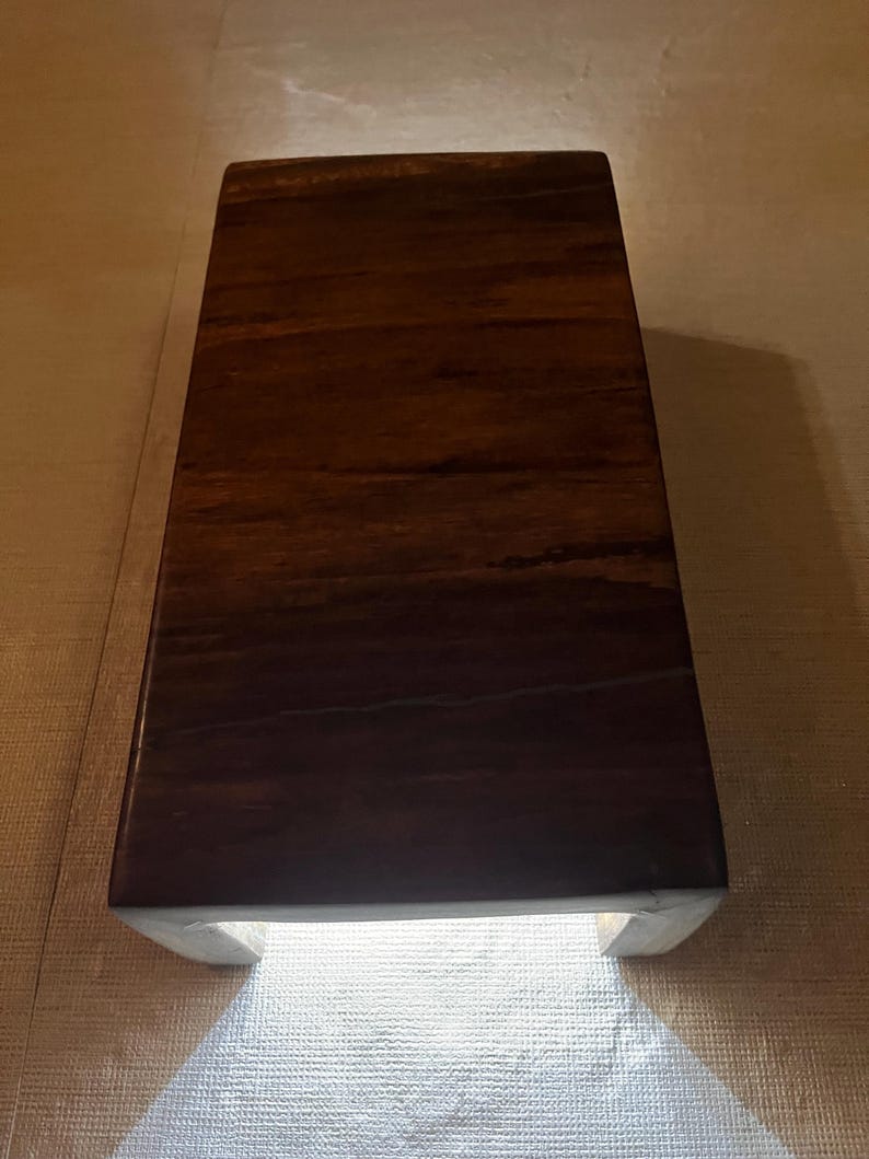 Handcrafted Walnut Wood LED Wall Sconce – Modern Ambient Lighting - Etsy