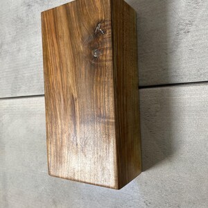 Handcrafted Walnut Wood LED Wall Sconce – Modern Ambient Lighting - Etsy