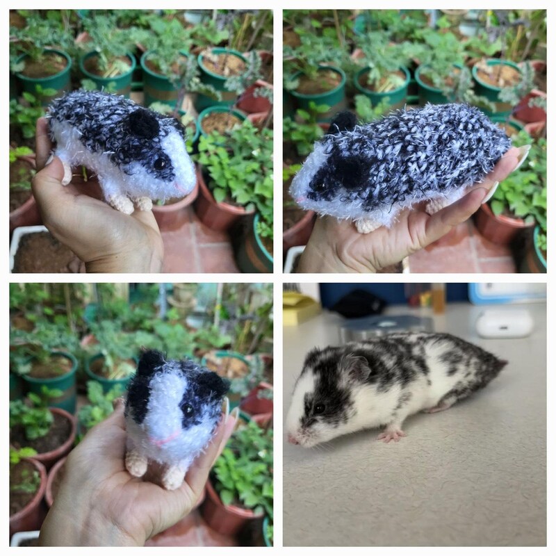 Felt Plush Hamster - Etsy