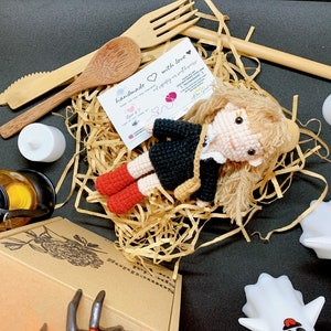 Crochet Pope Doll - Handmade Catholic Bishop Plush - Saint Gift ...