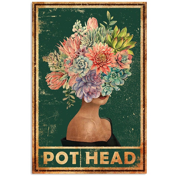 Flower Head Art - Etsy