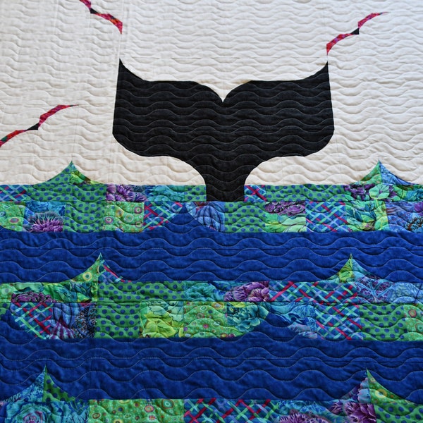 Whale Quilt - Etsy