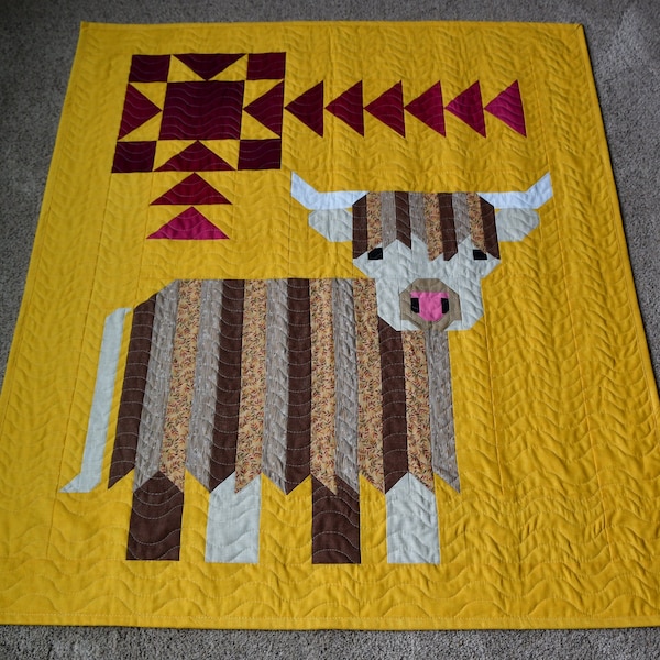 Cow Quilt - Etsy
