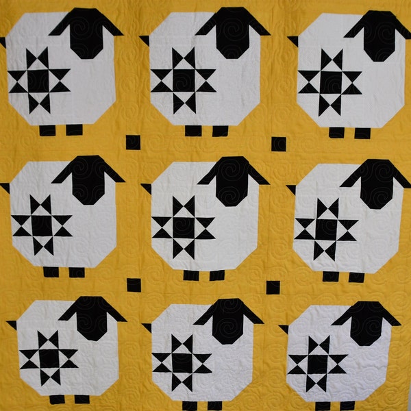 Sheep Quilt Pattern - Etsy