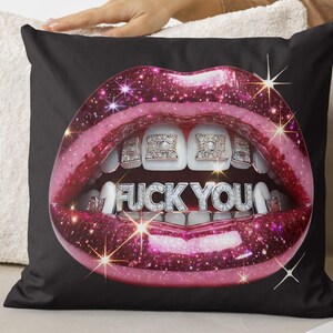 F You Lips PNG Glitter Lips Clipart Funny Sarcastic Sayings Png Dollar ...