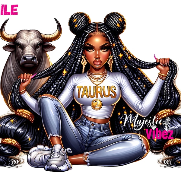 Taurus Woman Svg - Etsy