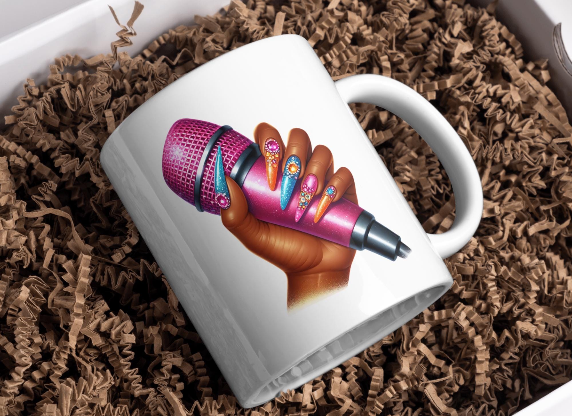 Pink Microphone Clip Art Pink Mic Female Hand With Microphone Png ...