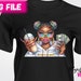 Black Girl With Money PNG Black Dope Girl Clipart Woman With Iced ...