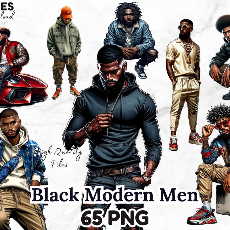 Hip Hop Png Man - Etsy
