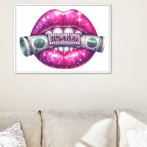 100 Dollar Bill Lips PNG Money Lips Bank Roll Clip Art Dollar Bill Lips ...