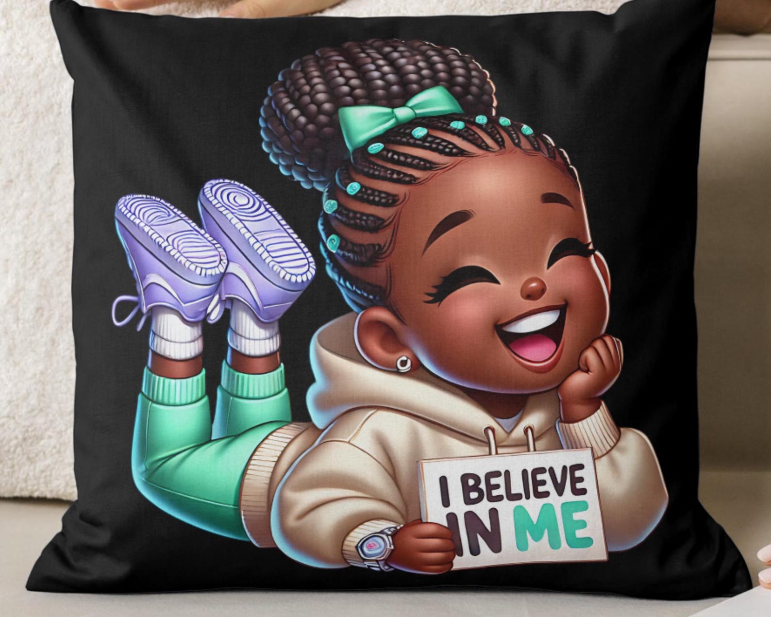 38 Black Little Girl Clipart Bundle African American Positive ...