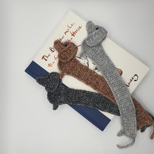 Dachshund Handmade Bookmark Sausage Dog Crocheted Bookmark - Etsy