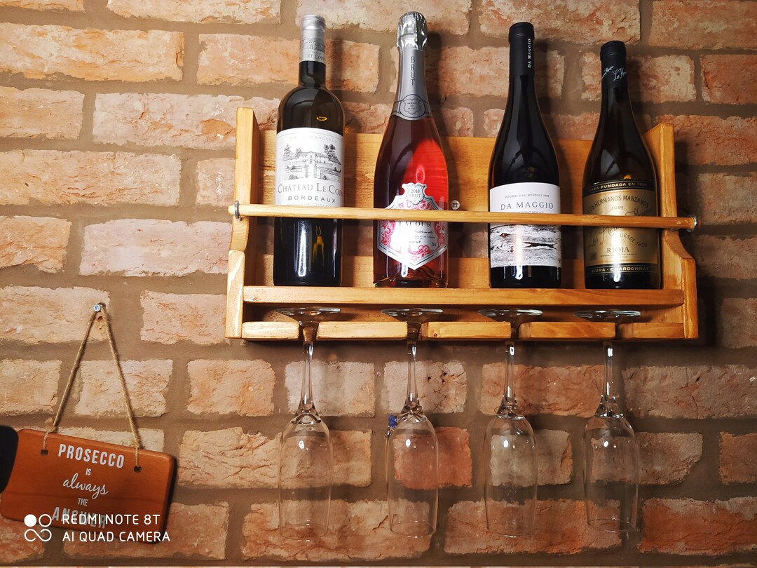 Wall Mounted Gin Bar Rustic Drinks Stand Spirits Cabinet - Etsy UK