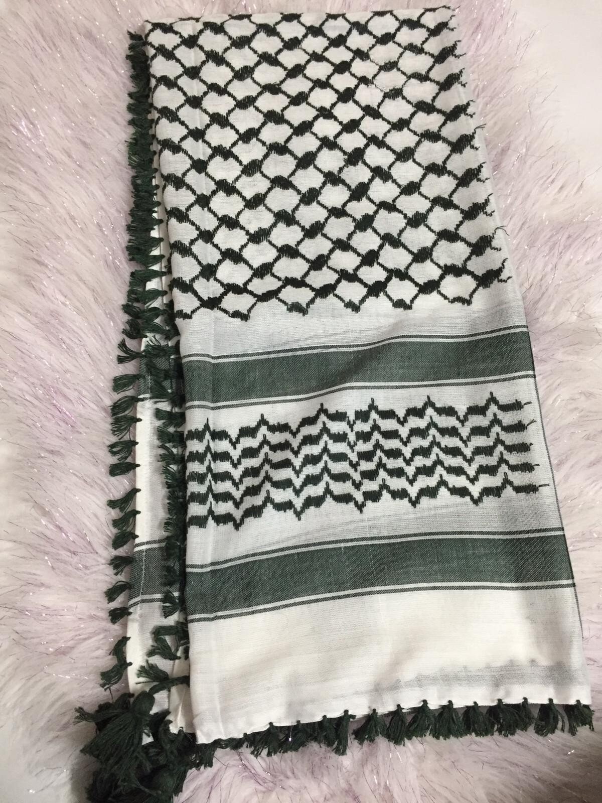Keffiyeh 1 Keffiyeh Arafat Shemagh Keffiyeh Made of cotton | Etsy