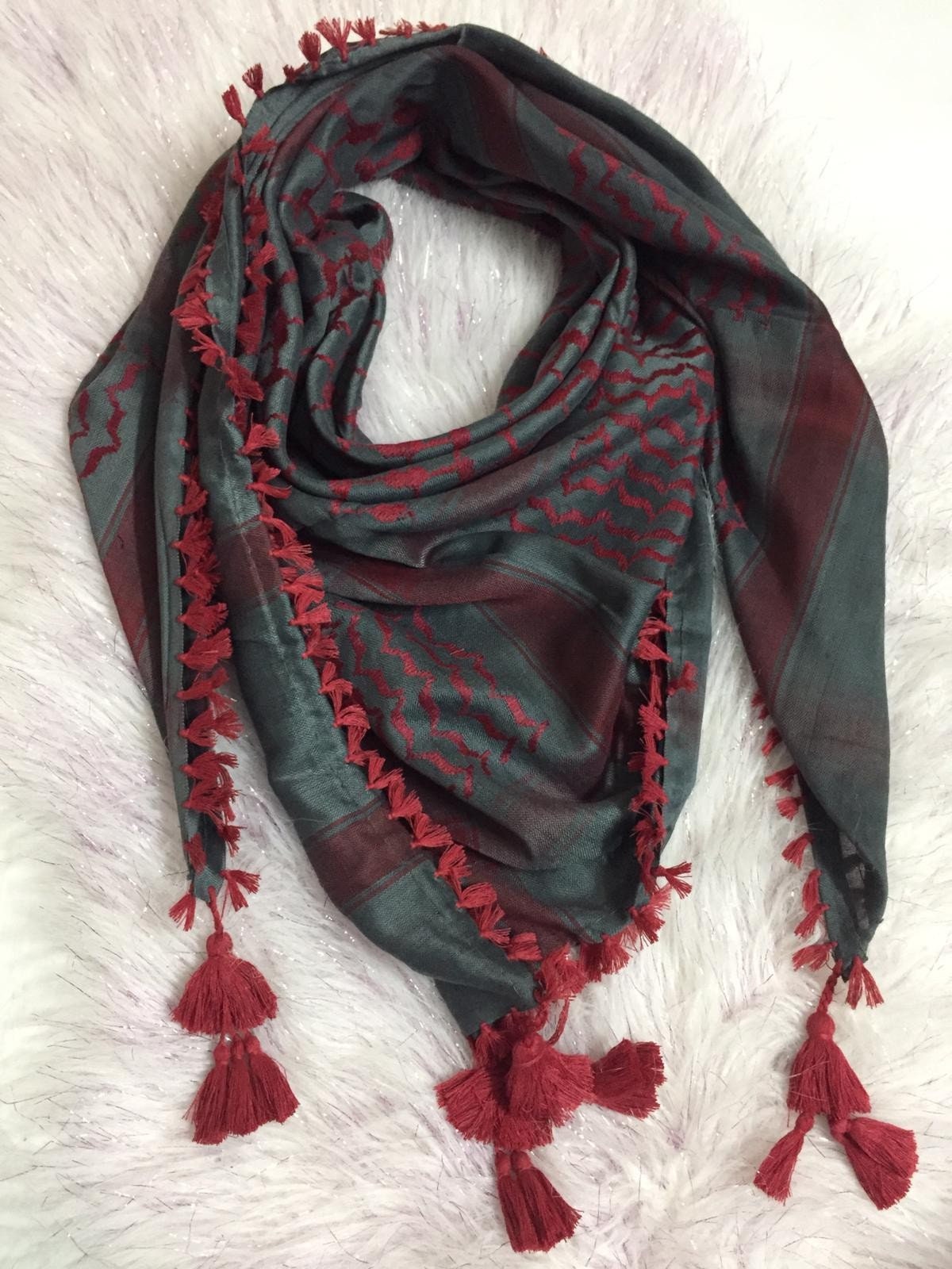 Keffiyeh 1 Keffiyeh Arafat Shemagh Keffiyeh Made of cotton | Etsy