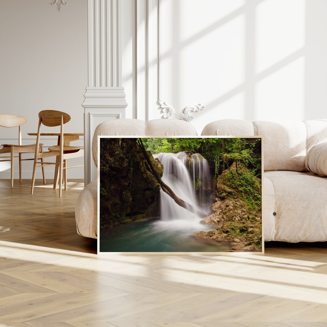Waterfall Art, Digital Download Waterfall Prints, Waterfall Photography ...
