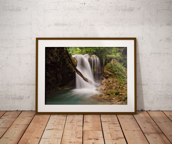 Waterfall Art Digital Download Waterfall Prints Waterfall - Etsy