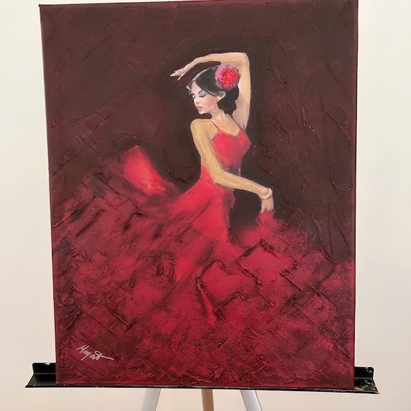 Spanish Dancer Art - Etsy