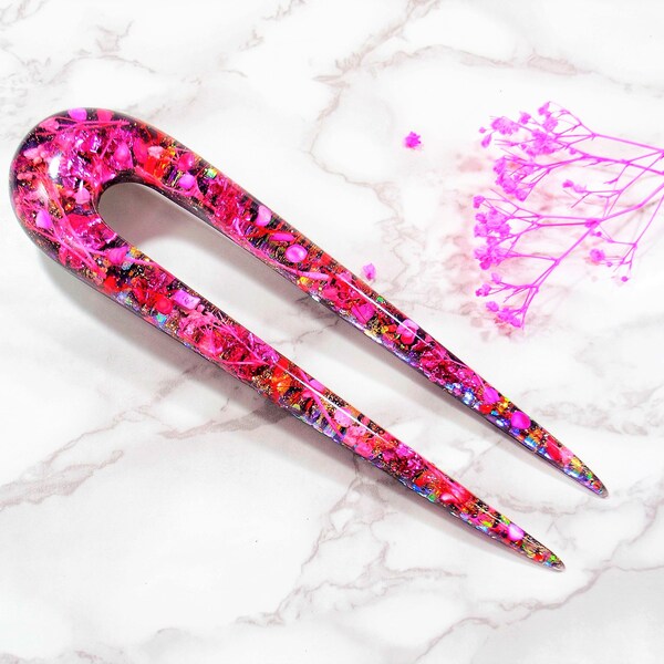 Resin Hair Stick - Etsy